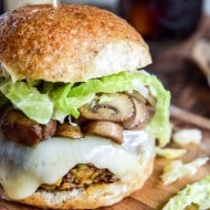 Crispy Autumn Veg Burgers with Apple Cider Slaw