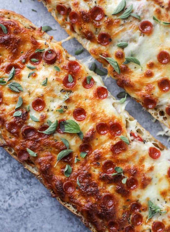 Ciabatta Pizza Bread. - How Sweet Eats