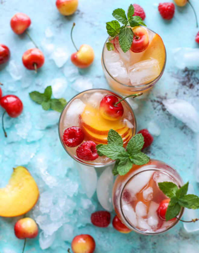 Sparkling Peach Cider