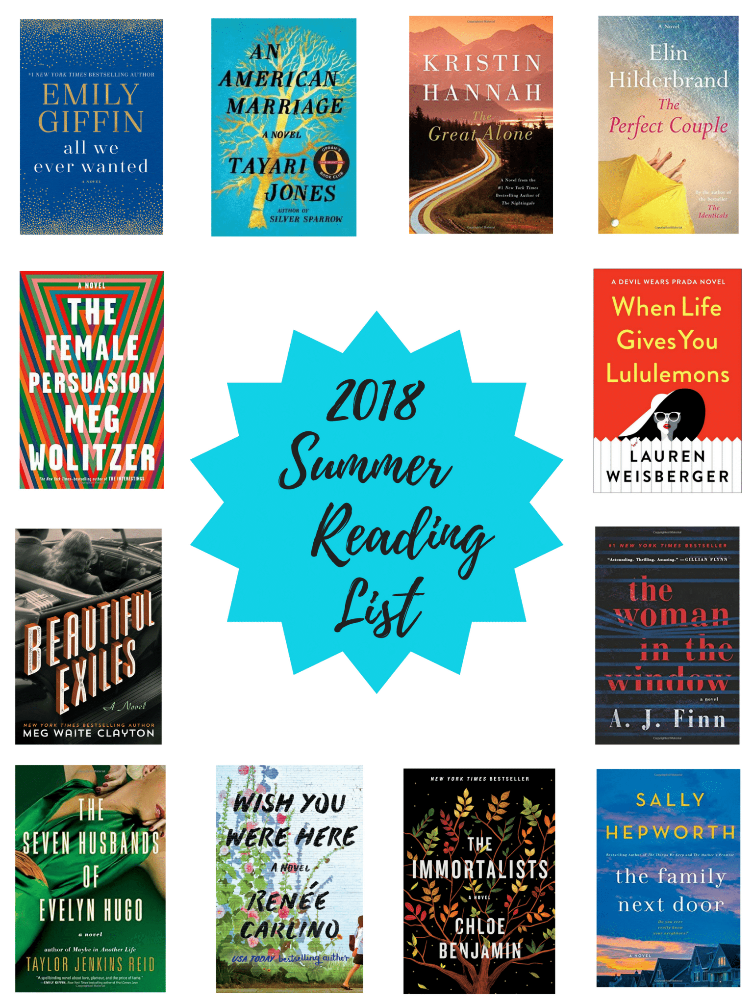 2018 Summer Reading List - Summer Reading List 2018