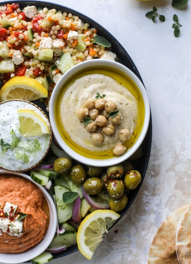 How to Make a Hummus Platter - The Perfect Homemade Hummus Platter