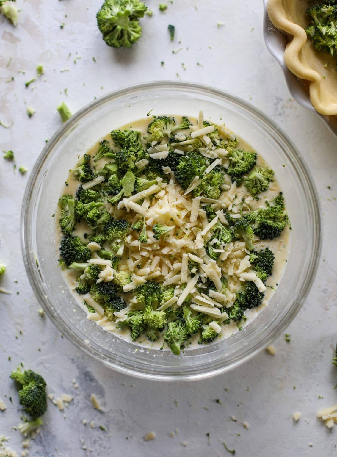 Broccoli Cheese Quiche - The Best Broccoli Cheddar Quiche Recipe