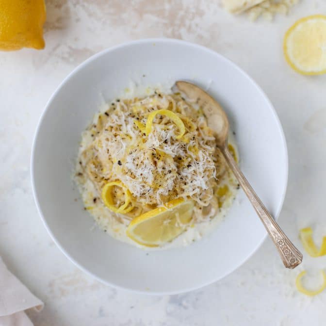 Lemon Pasta - The Coziest Lemon Pasta Recipe - Lemon Spaghetti
