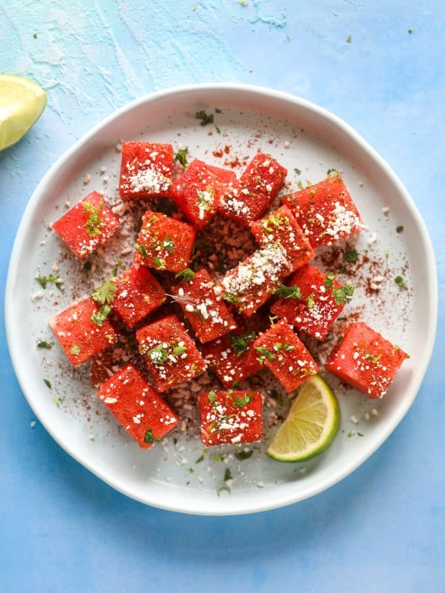 Chili Lime Watermelon - Chili Lime Watermelon Salad