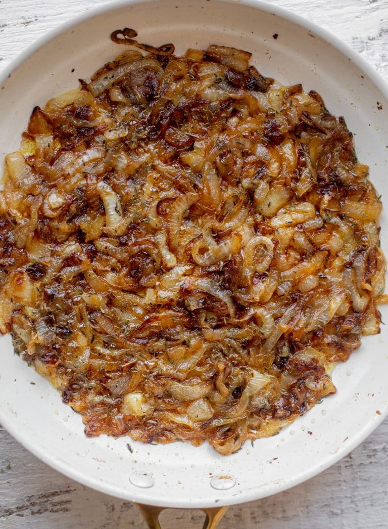 French Onion Scalloped Potatoes - Caramelized Onion Scalloped Potatoes