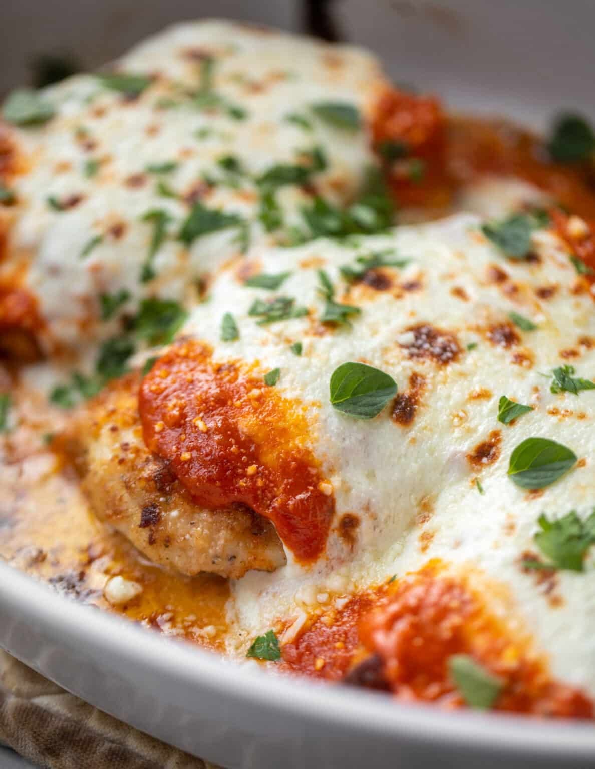 Vodka Sauce Chicken Parmesan - Chicken Parm with Vodka Sauce