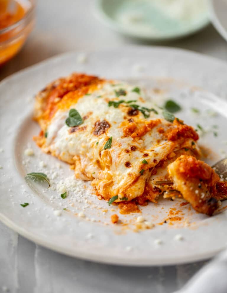 Vodka Sauce Chicken Parmesan - Chicken Parm with Vodka Sauce