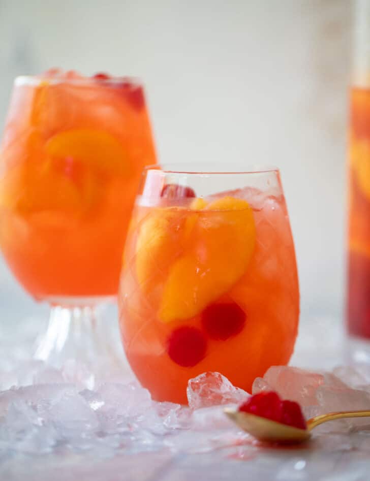 Tequila Fruit Punch - Summer Tequila Fruit Punch