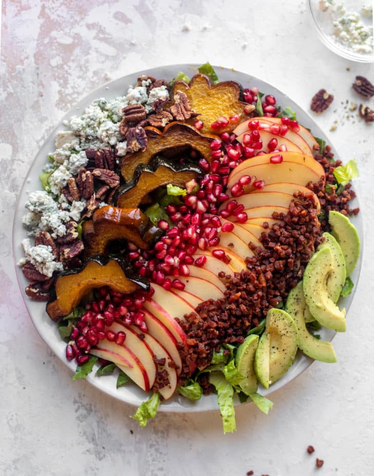 Thanksgiving Cobb Salad - Fall Cobb Salad Recipe