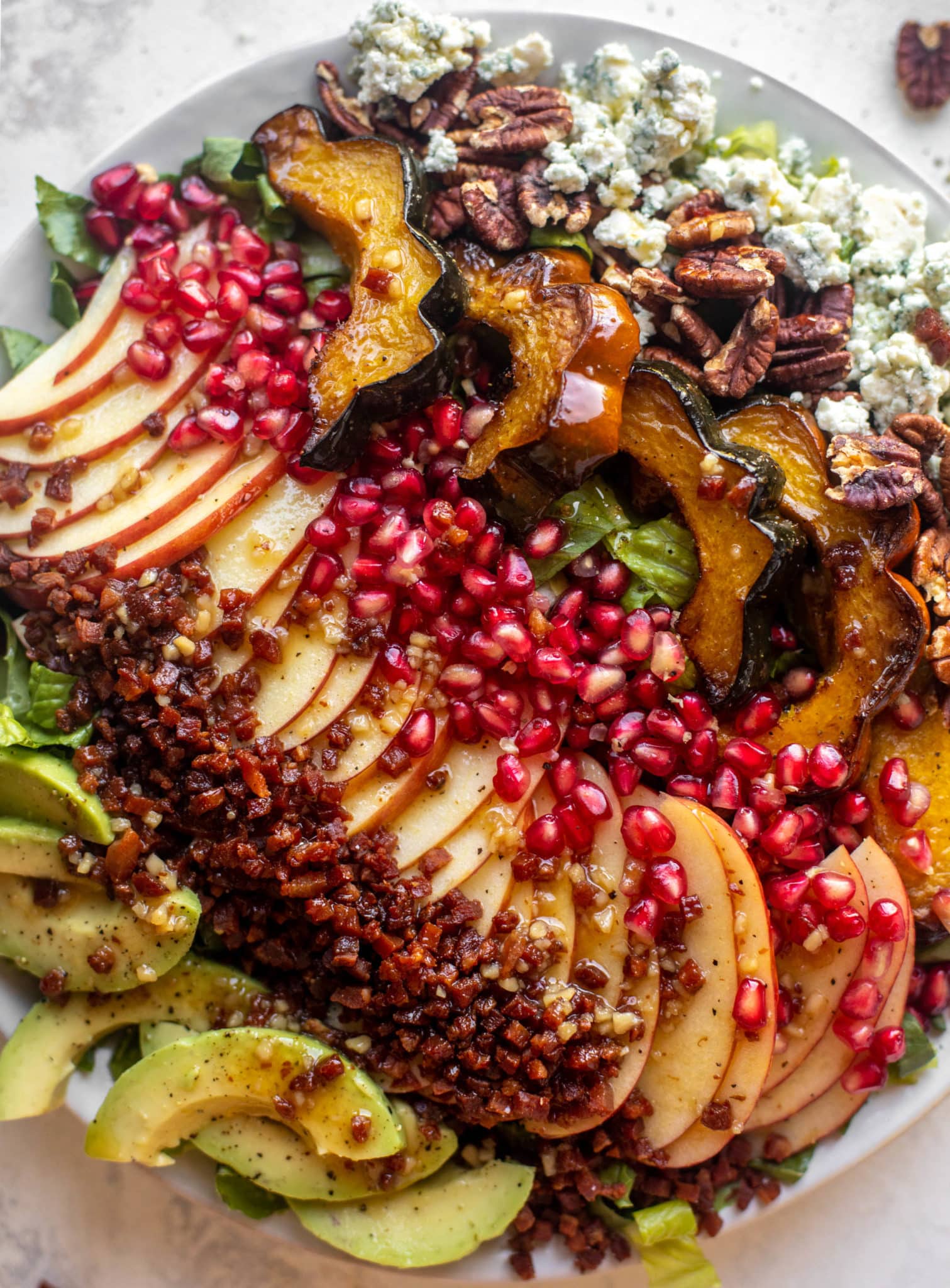Thanksgiving Cobb Salad - Fall Cobb Salad Recipe