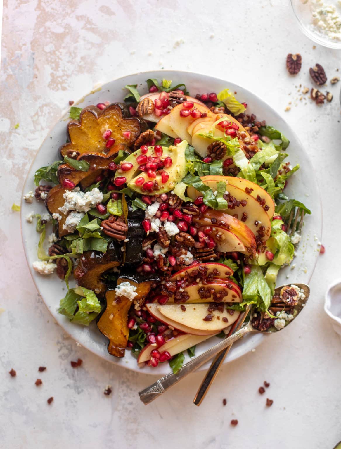 Thanksgiving Cobb Salad - Fall Cobb Salad Recipe