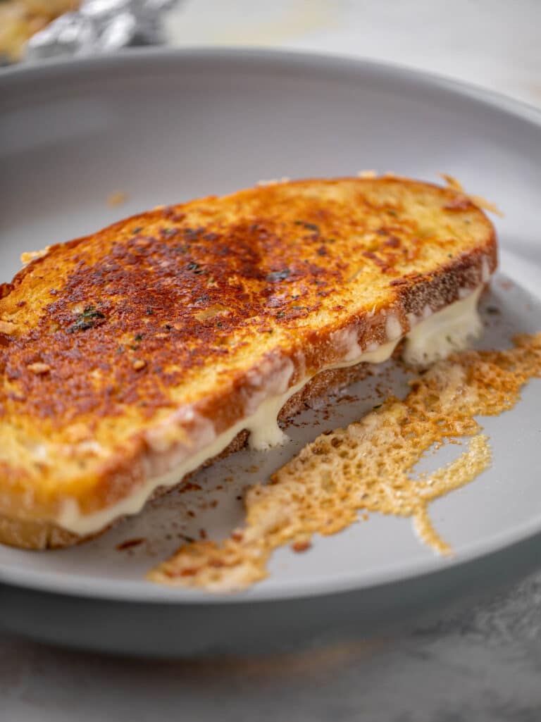 Garlic Bread Grilled Cheese Recipe