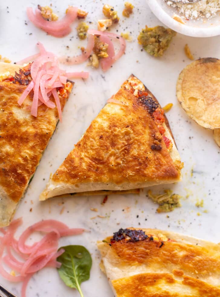Smashed Chickpea Tortilla Wrap - Crispy Tortilla Wrap