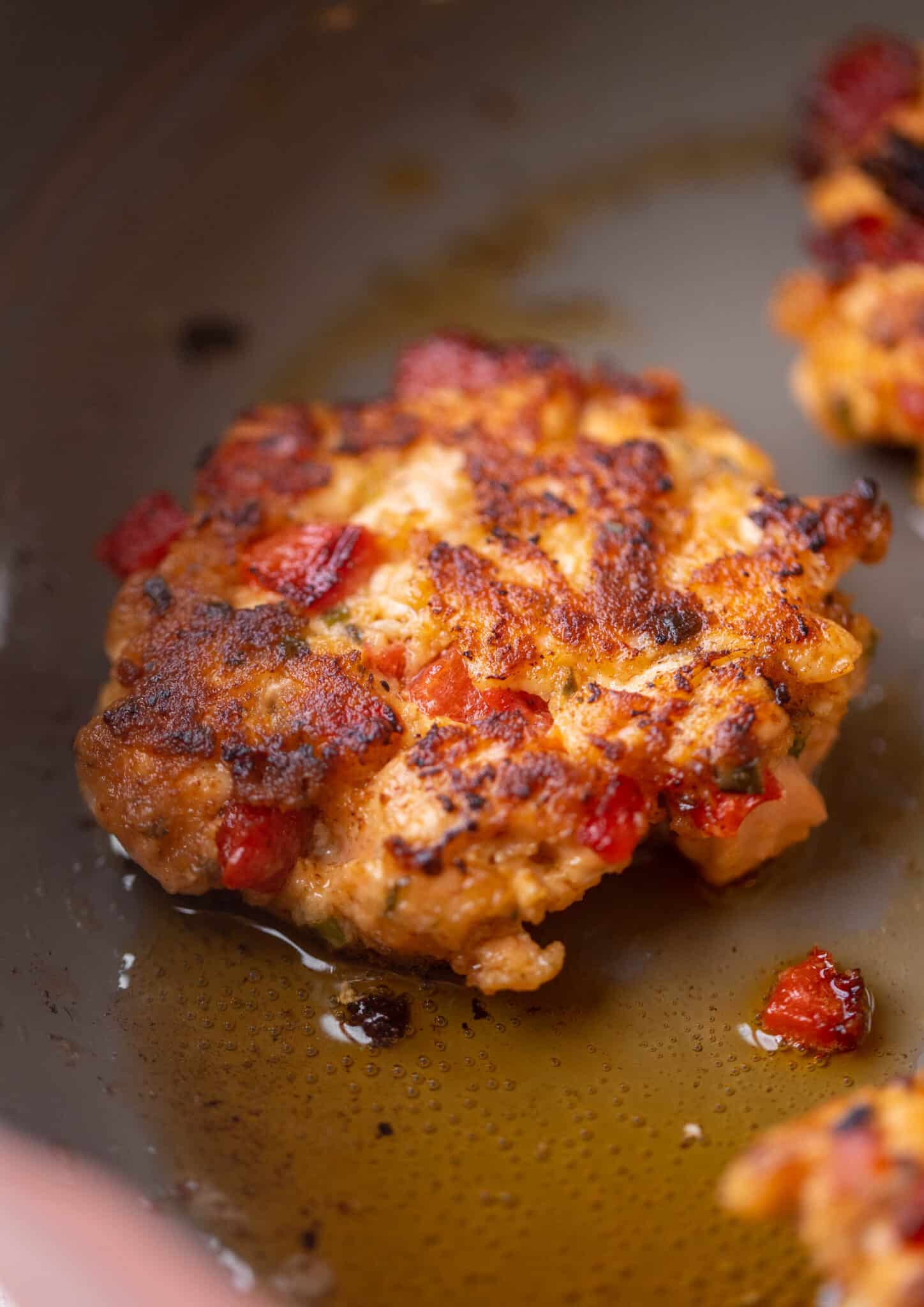 Salmon Fritters with Dill Sauce - Salmon Fritters Recipe