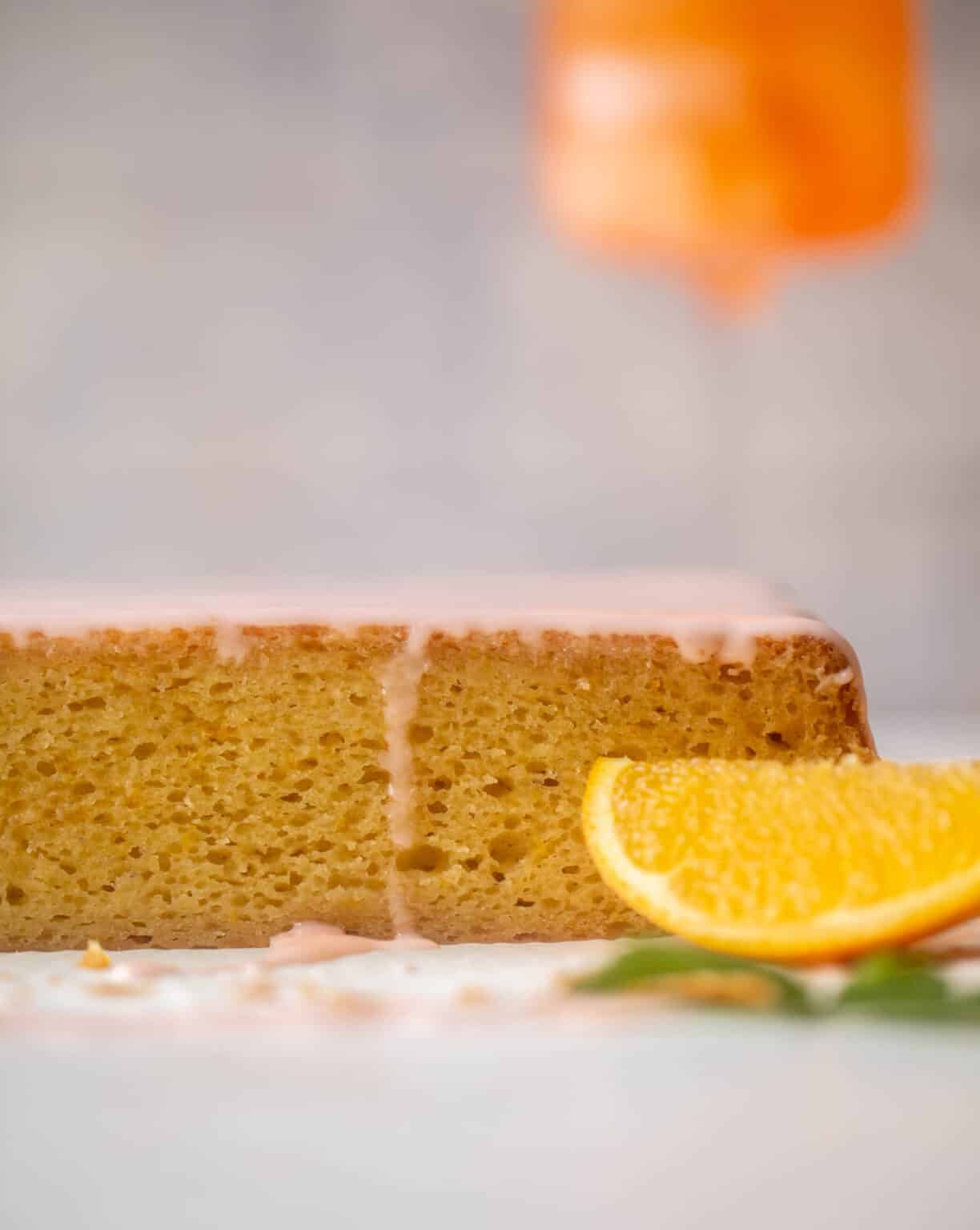 Aperol Spritz Snack Cake - Aperol Spritz Cake