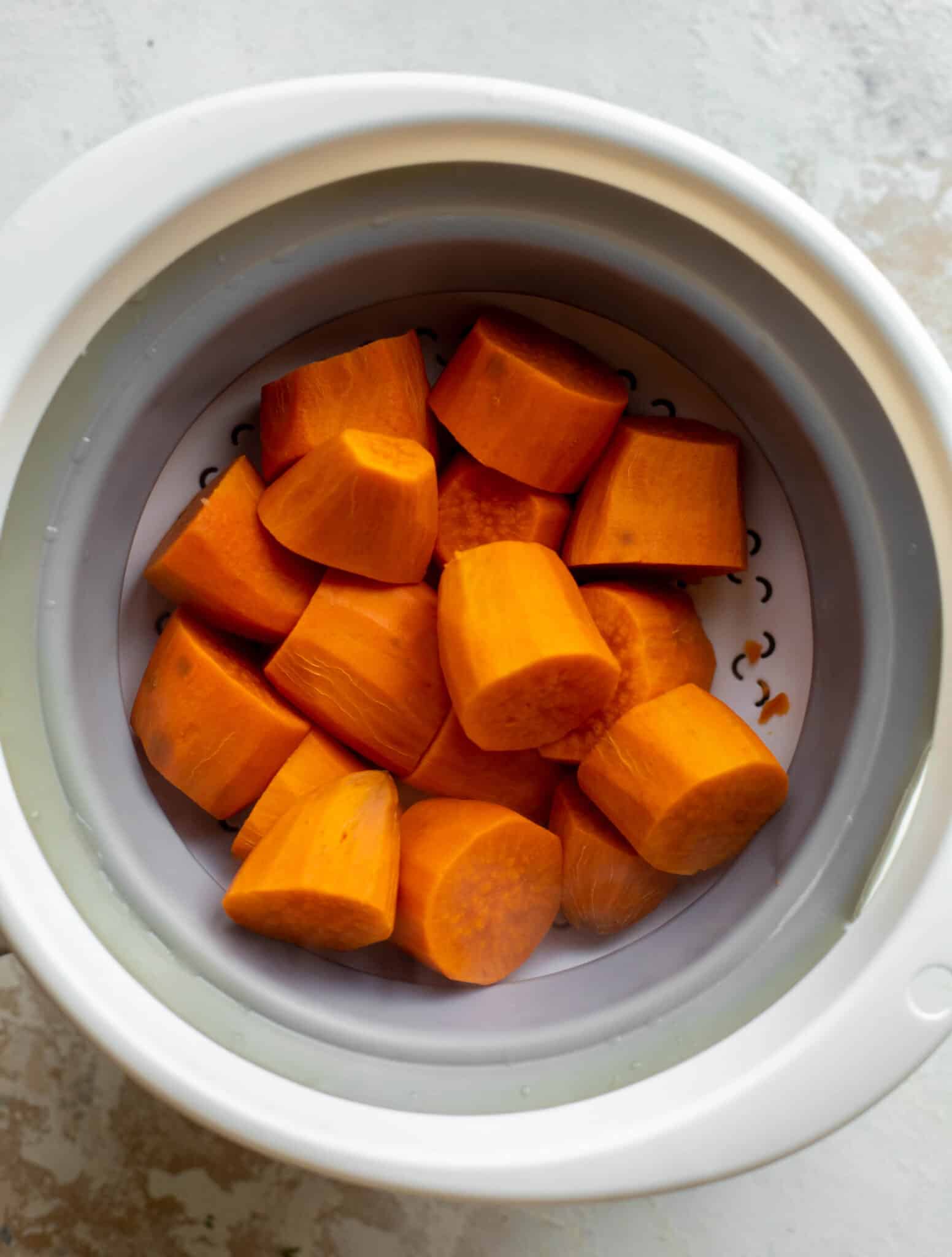 Ranch Sweet Potatoes - Crispy Ranch Smashed Sweet Potatoes