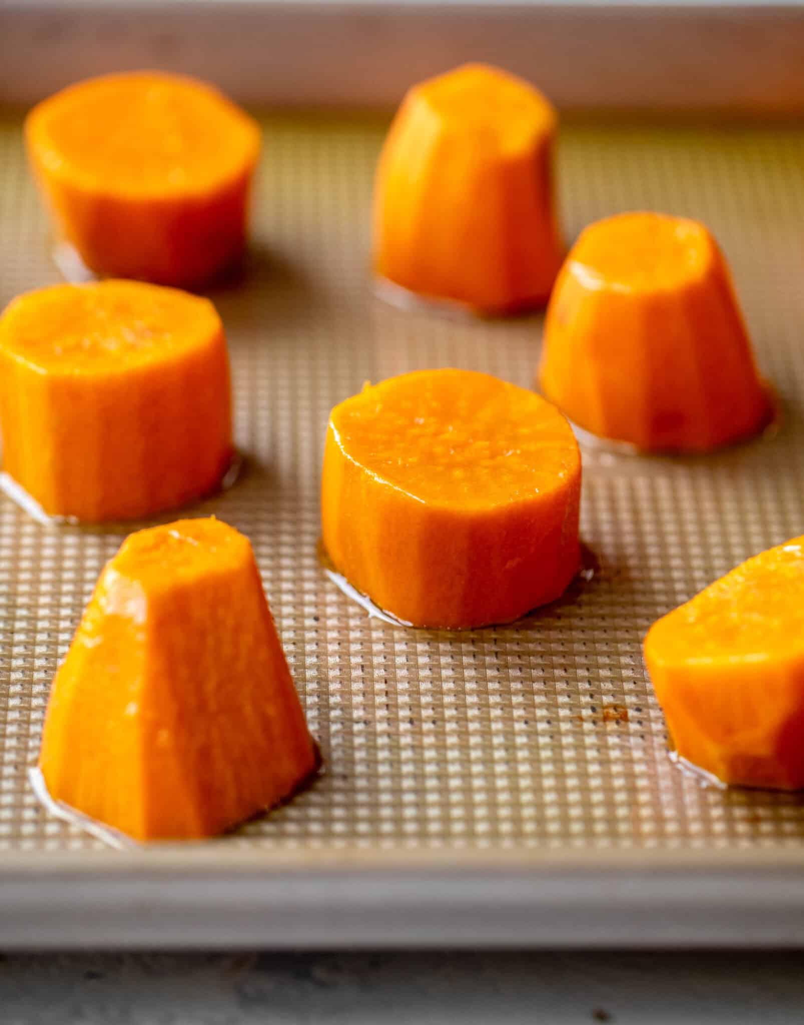 Ranch Sweet Potatoes - Crispy Ranch Smashed Sweet Potatoes