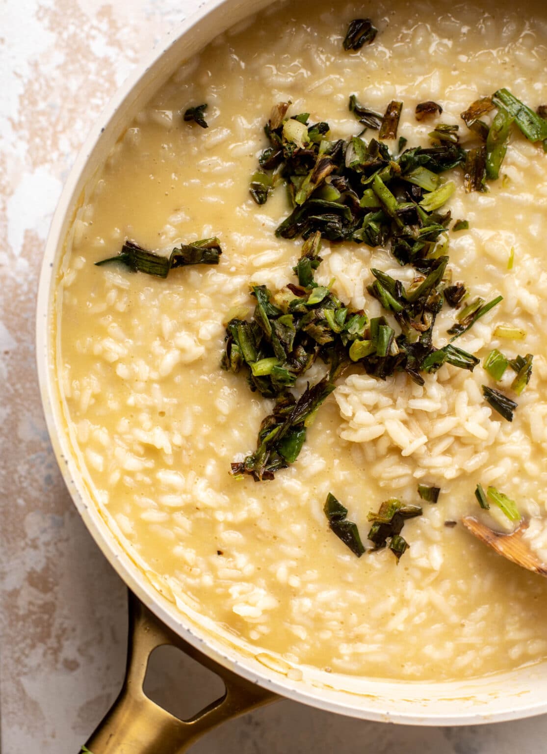 Short Ribs with Risotto - Braised Short Ribs with Scallion Risotto