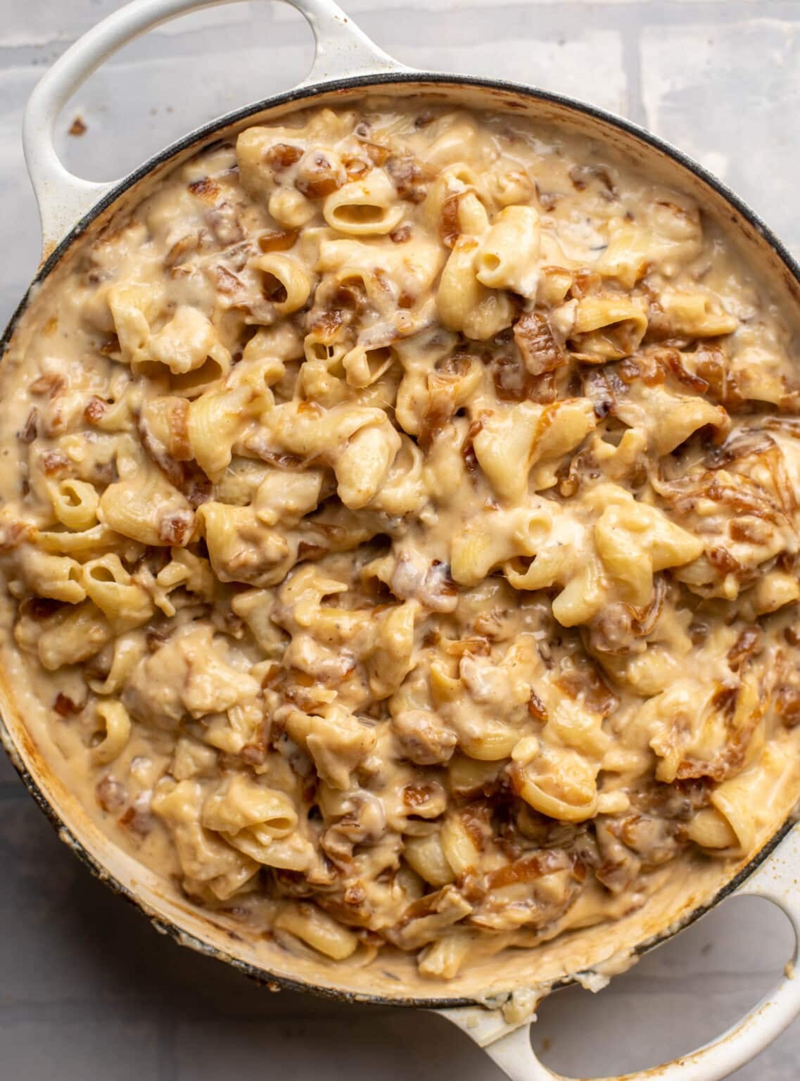 French Onion Mac and Cheese