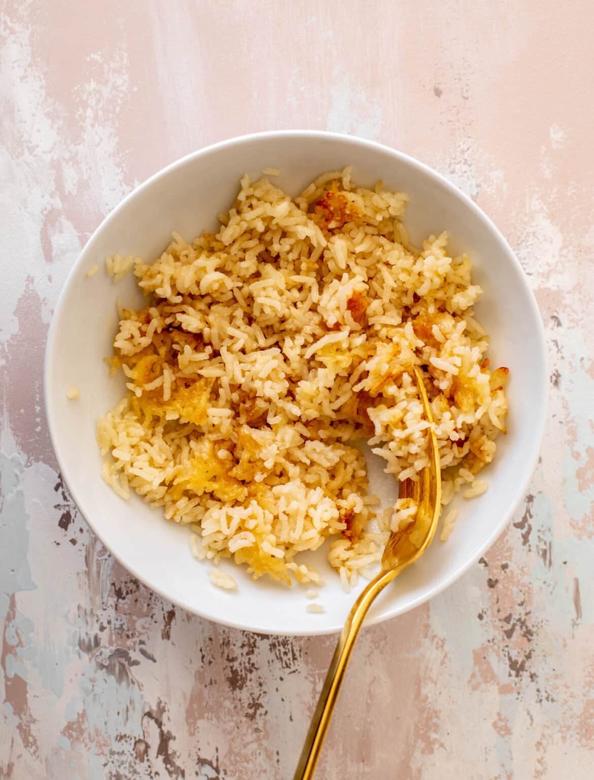 Baked Cheesy Rice