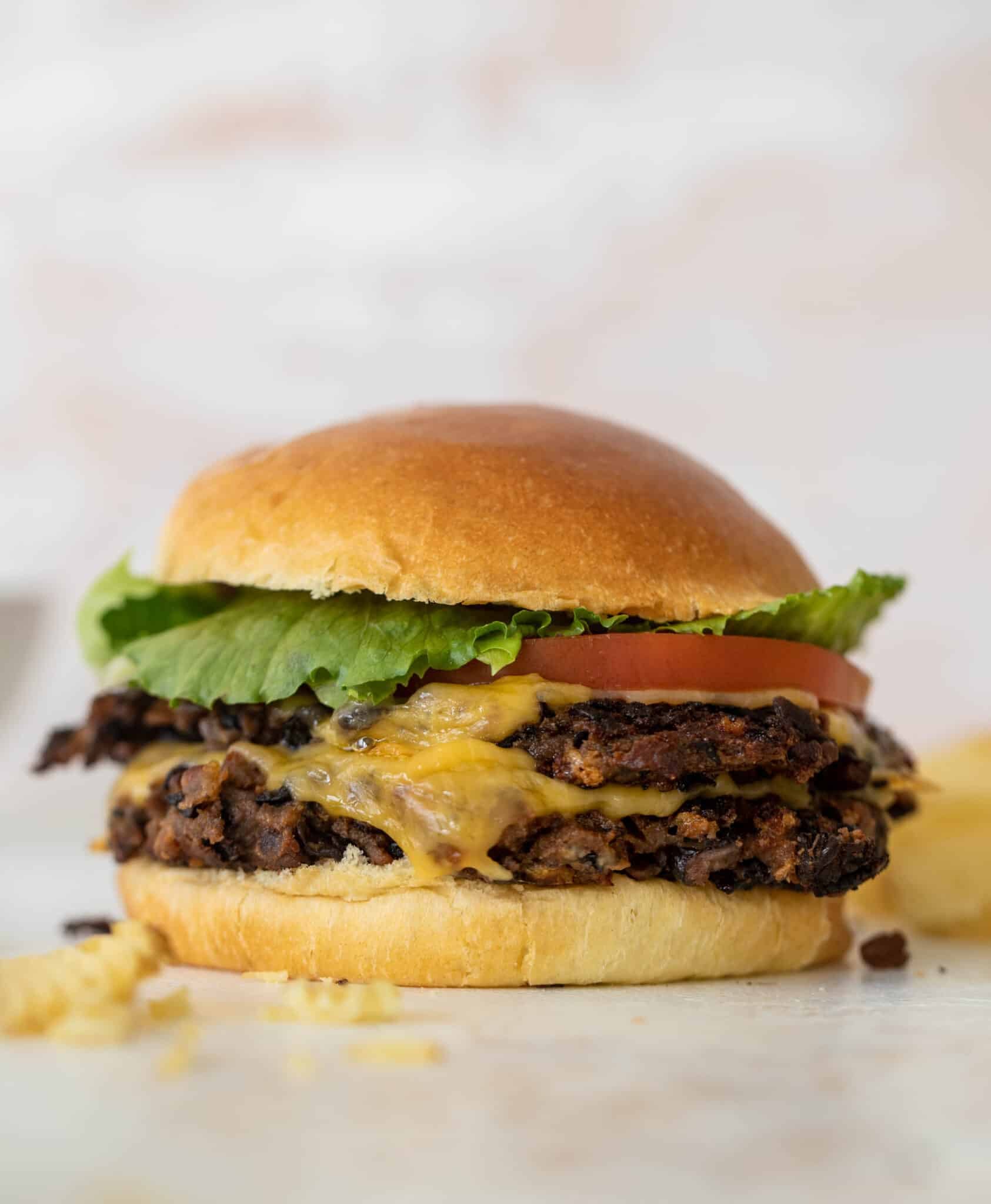 Black Bean Smashburgers - Best Black Bean Smash Burgers