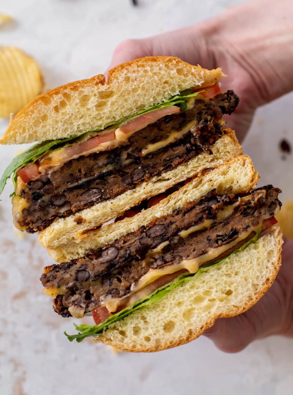 Black Bean Smashburgers - Best Black Bean Smash Burgers