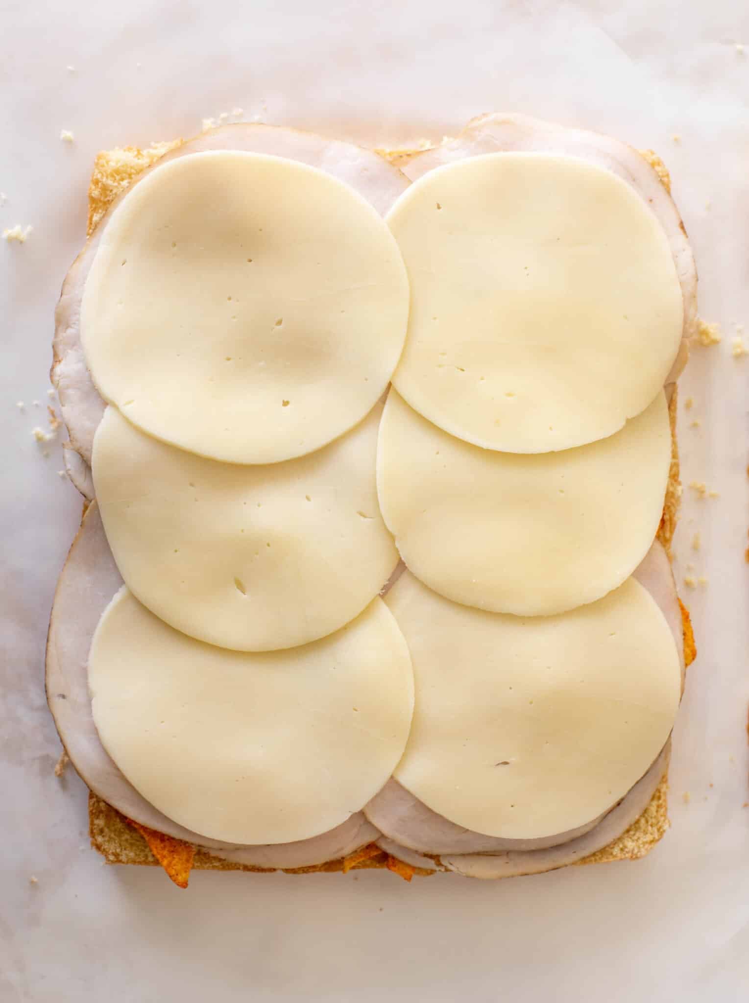 Turkey Summer Sliders with Provolone and Potato Chips