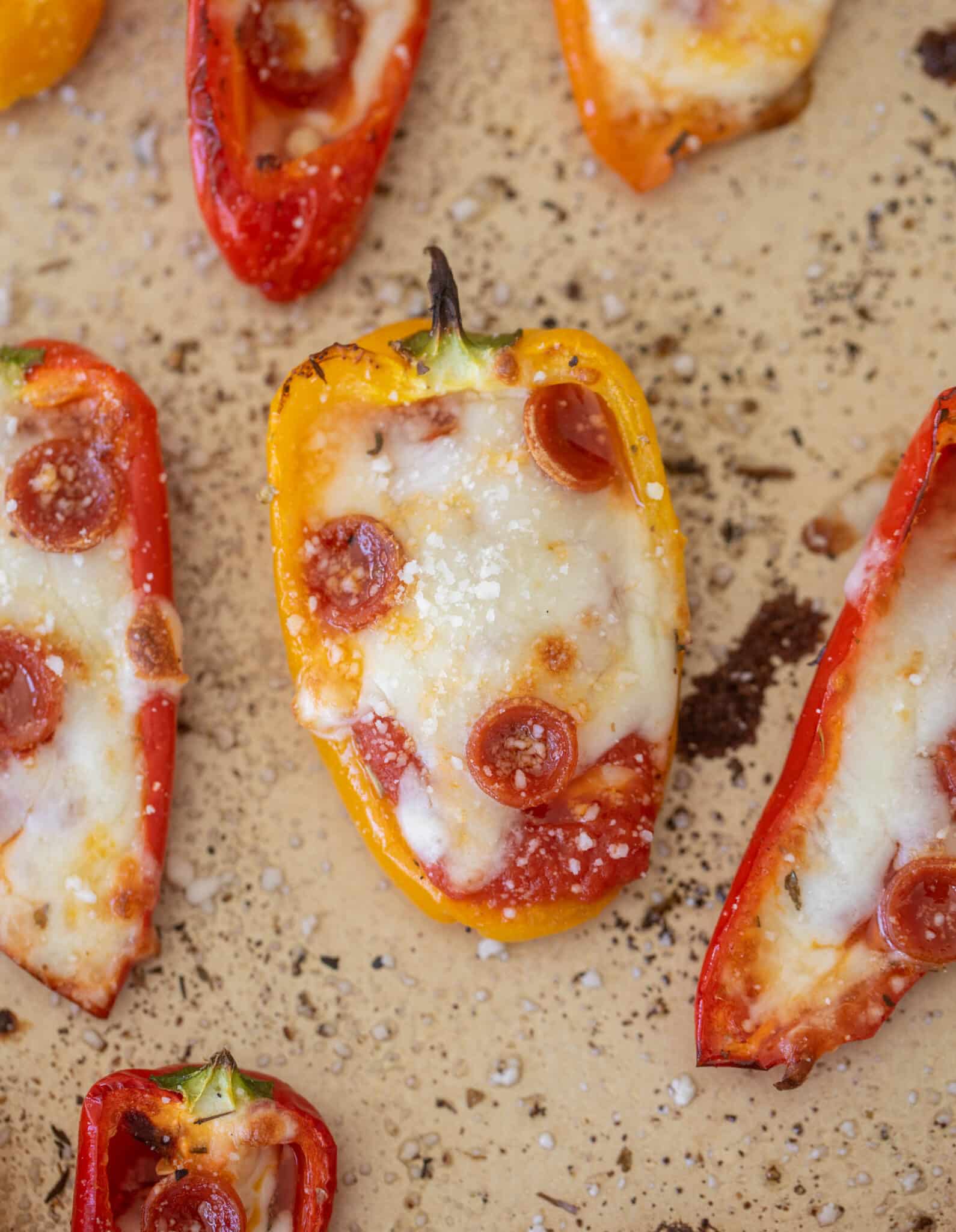Pizza Pepper Poppers - Game Day Snacks