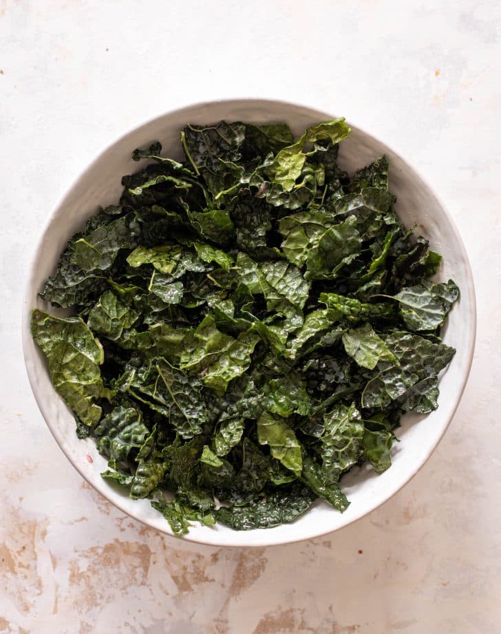 Roasted Cauliflower Kale Salad