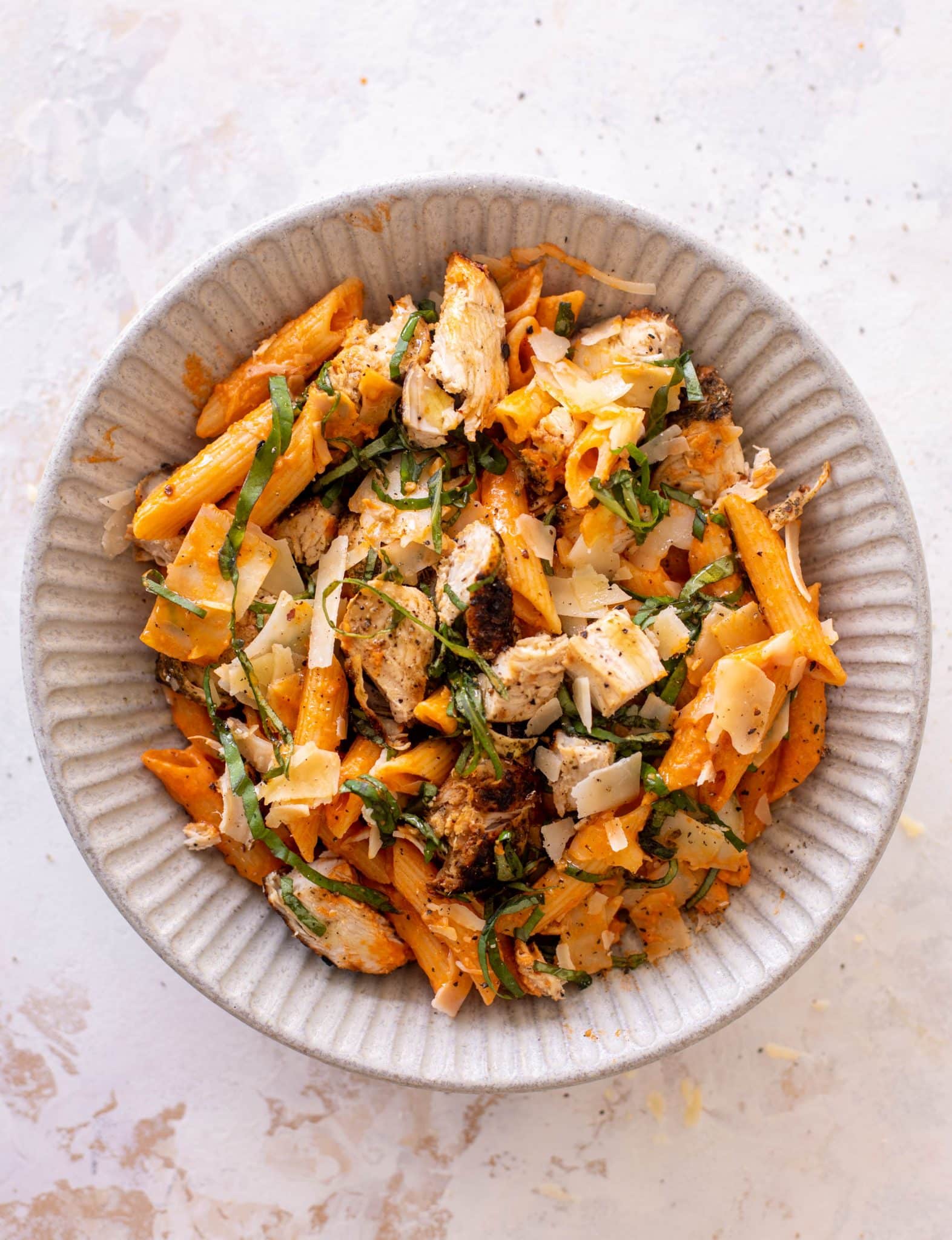 Grilled Chicken Vodka Pasta