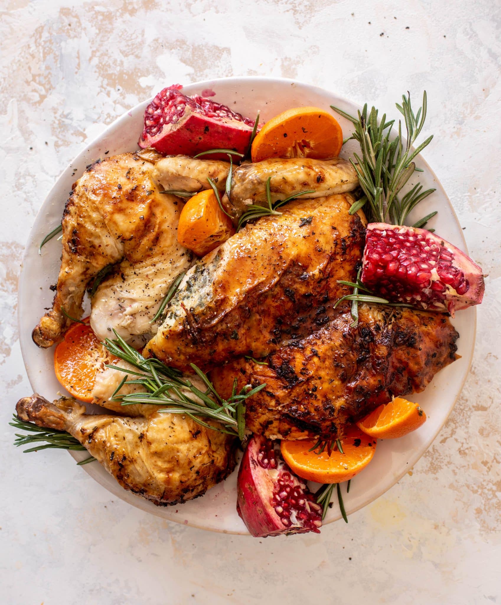 Christmas Chicken - Whole Roasted Christmas Chicken
