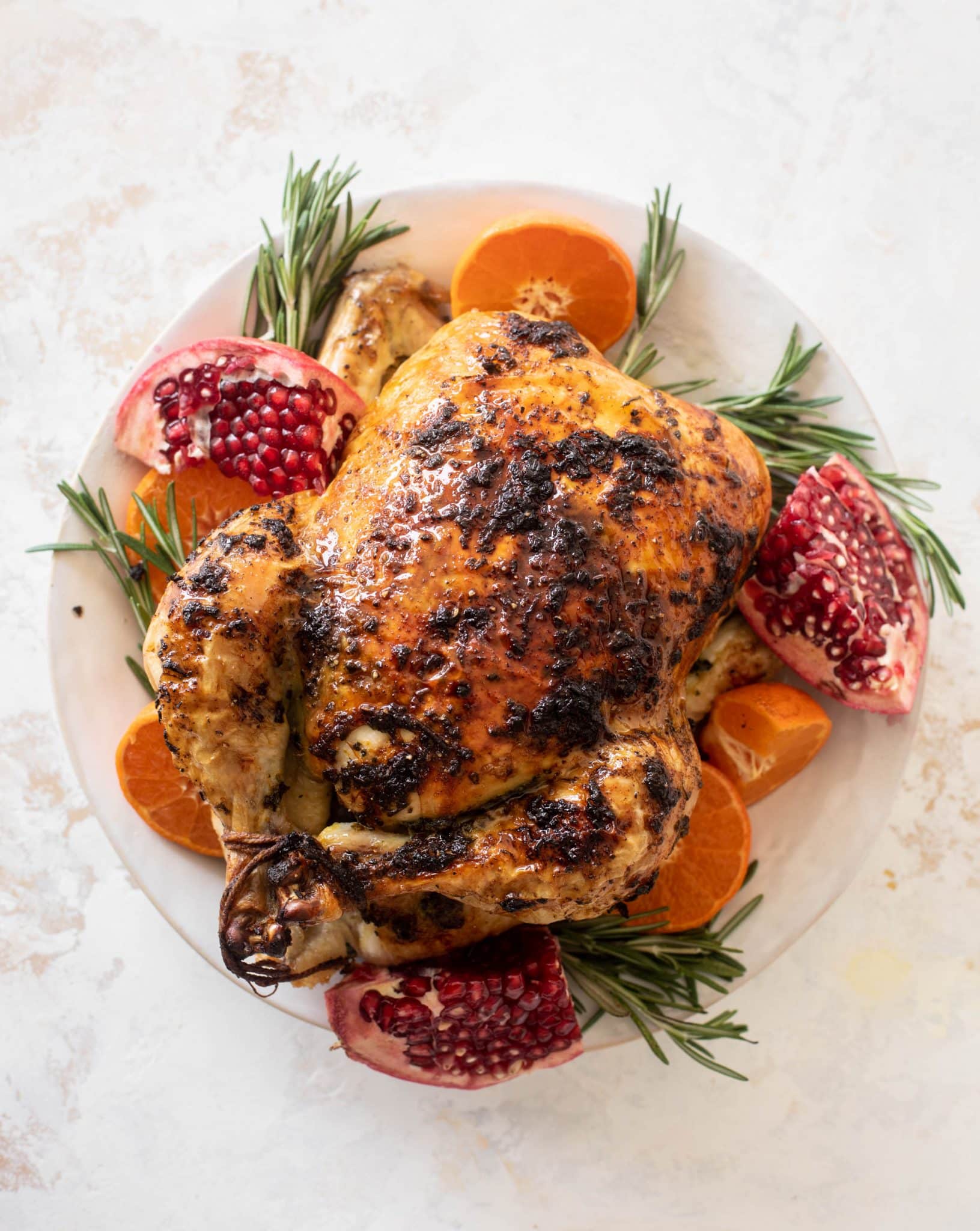 Christmas Chicken - Whole Roasted Christmas Chicken