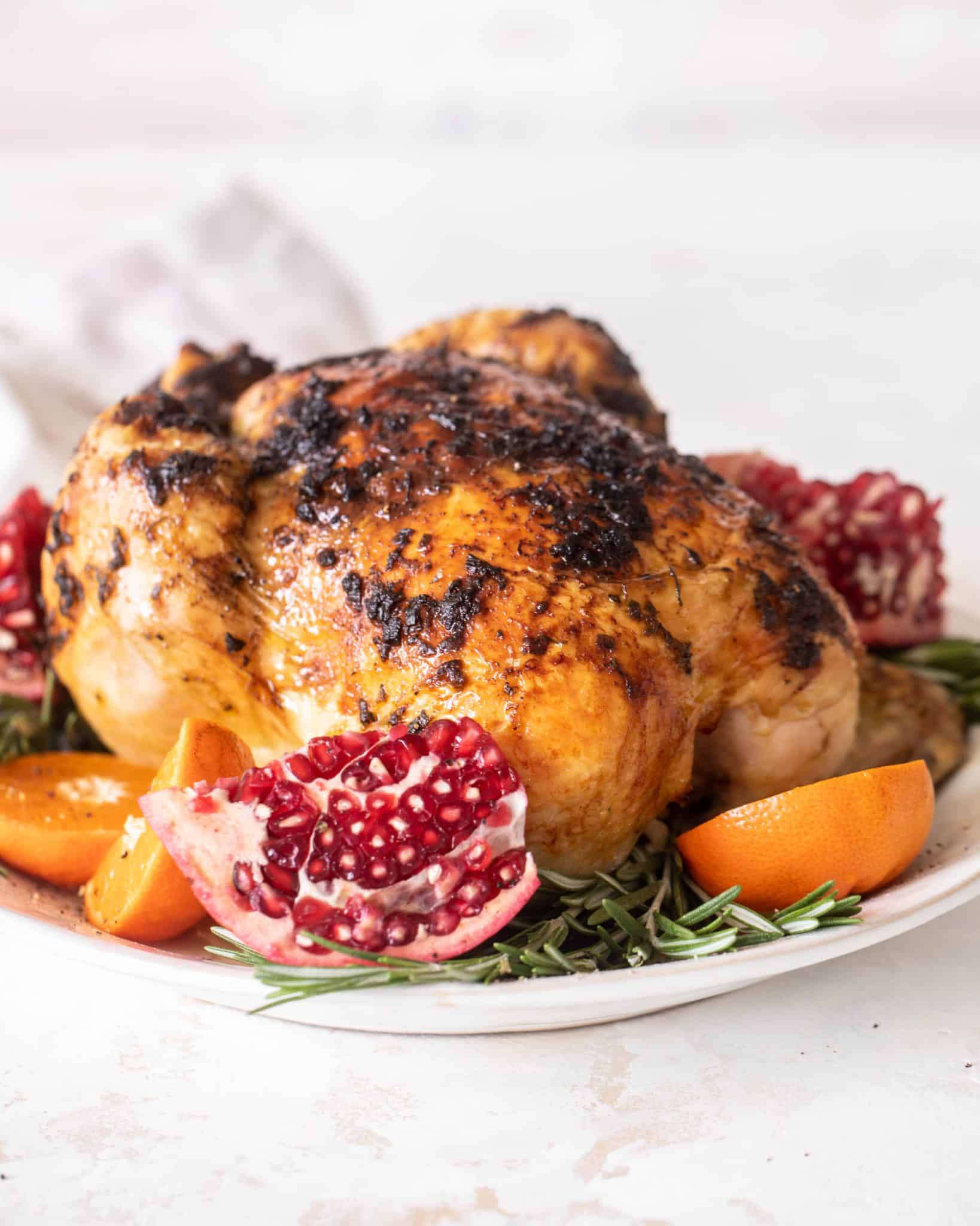 Christmas Chicken - Whole Roasted Christmas Chicken