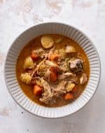Chicken Stew - Chicken Stew with Potatoes and Carrots
