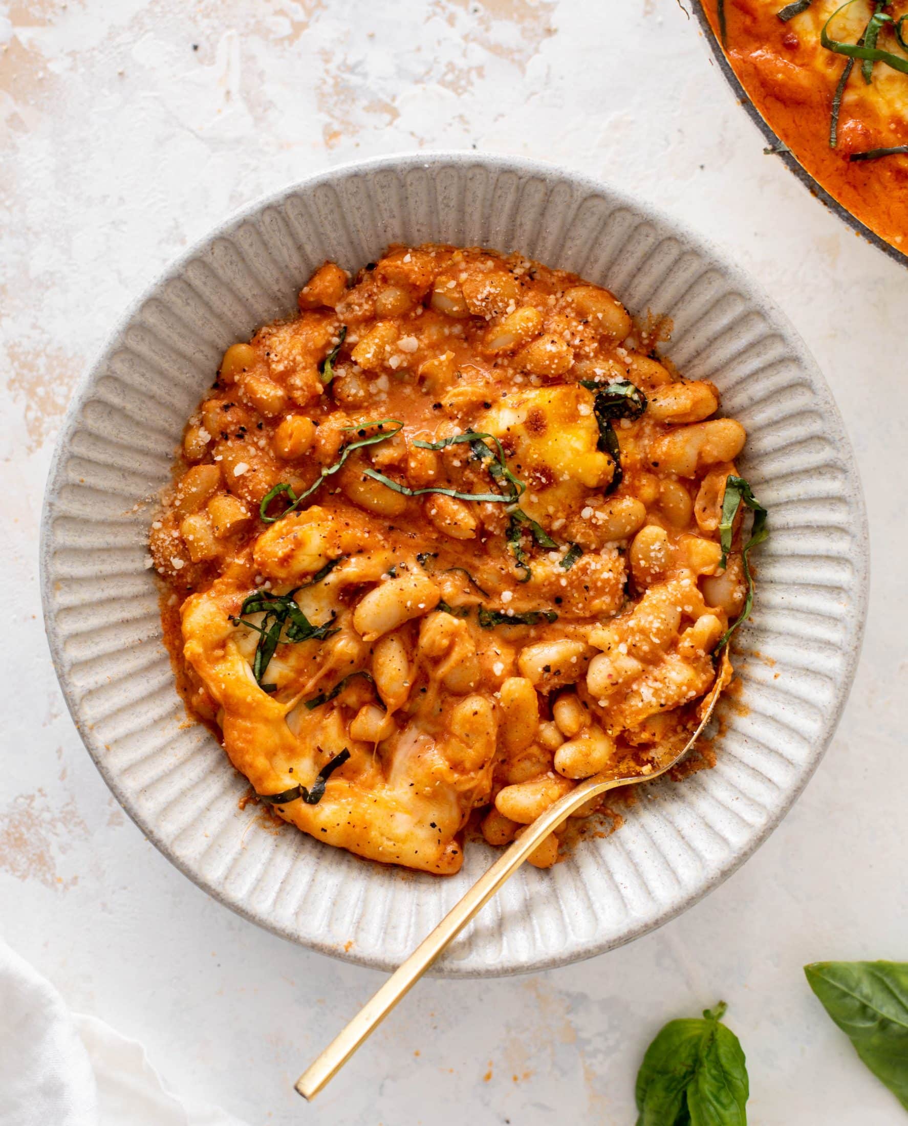 White Beans in Vodka Sauce